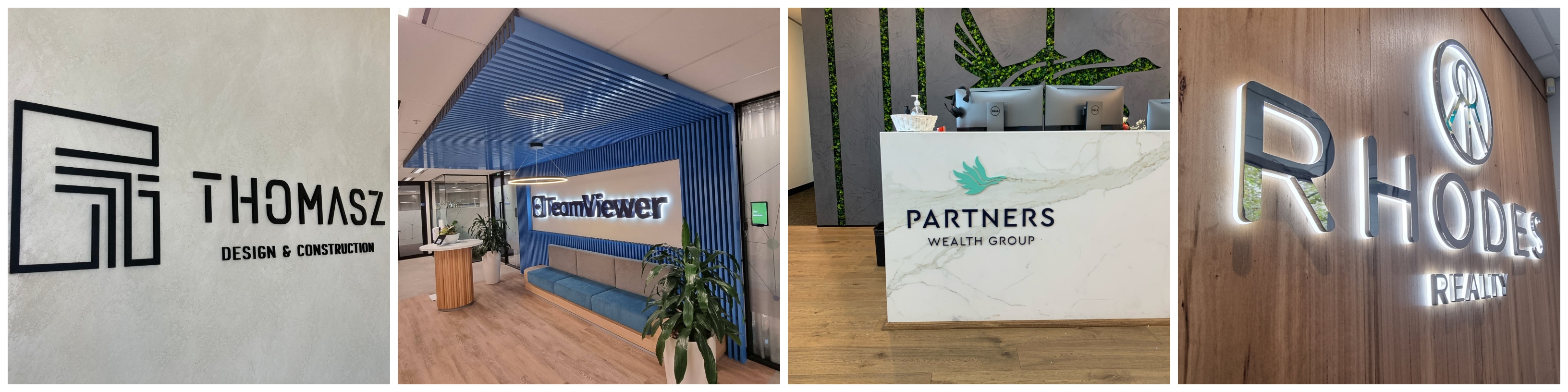 Dimensional signage - Creating a message with depth and impact