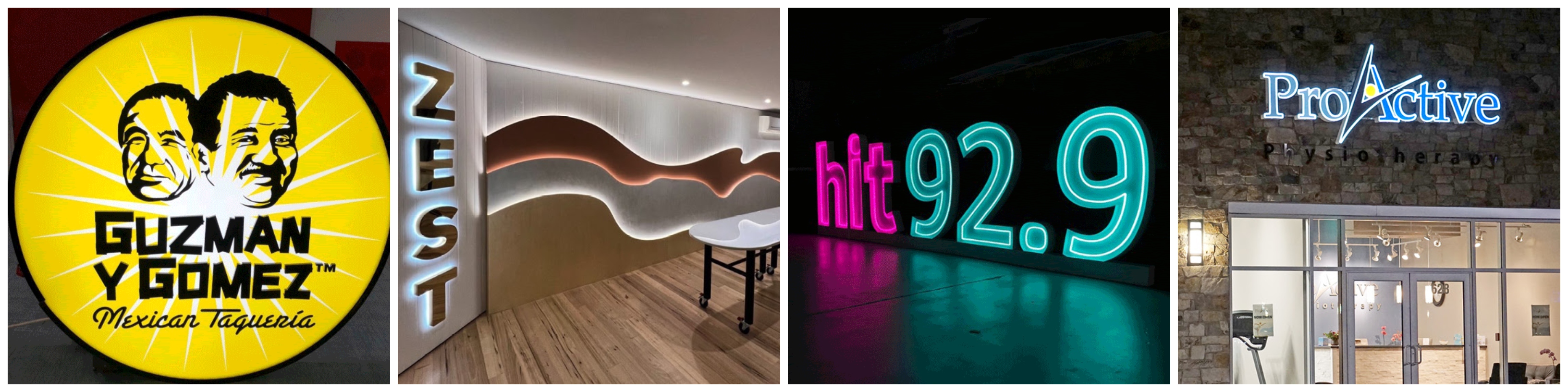 Shine bright and spark new ideas with innovative signage solutions.